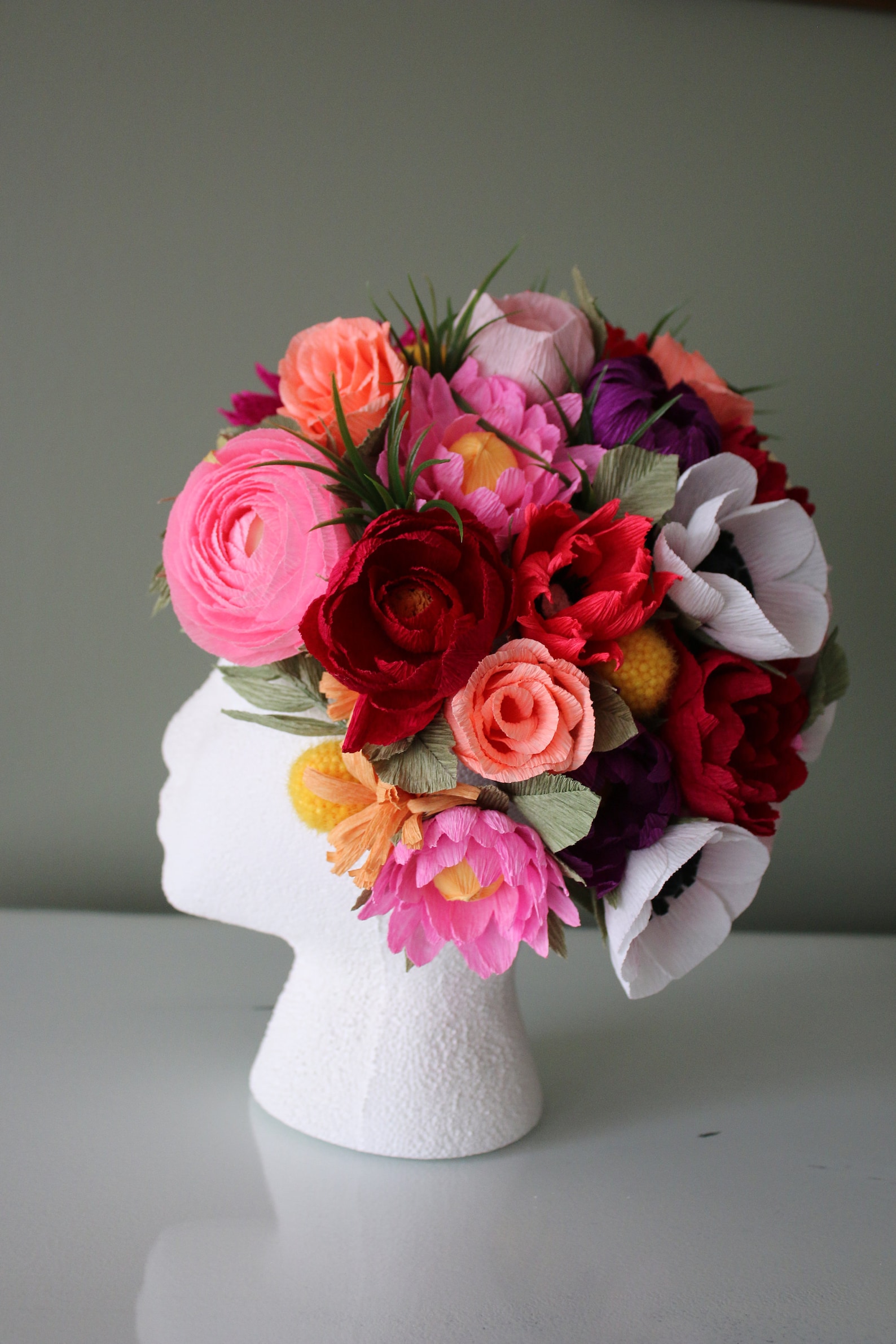Flower Head Arrangement - Etsy