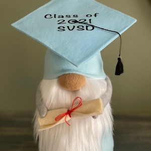 Graduation Gnome (made to Order) - Etsy