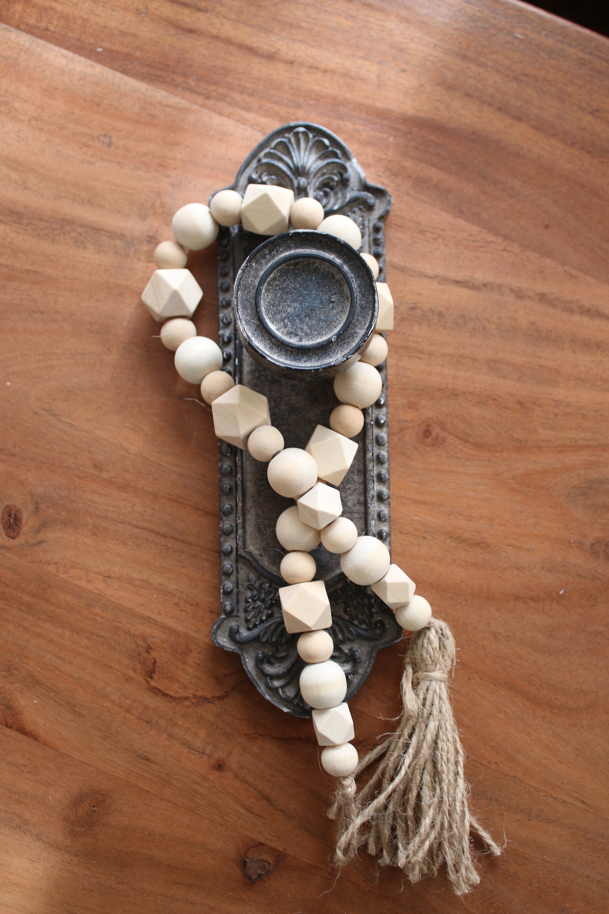 Wooden Bead Garland 21 - Etsy