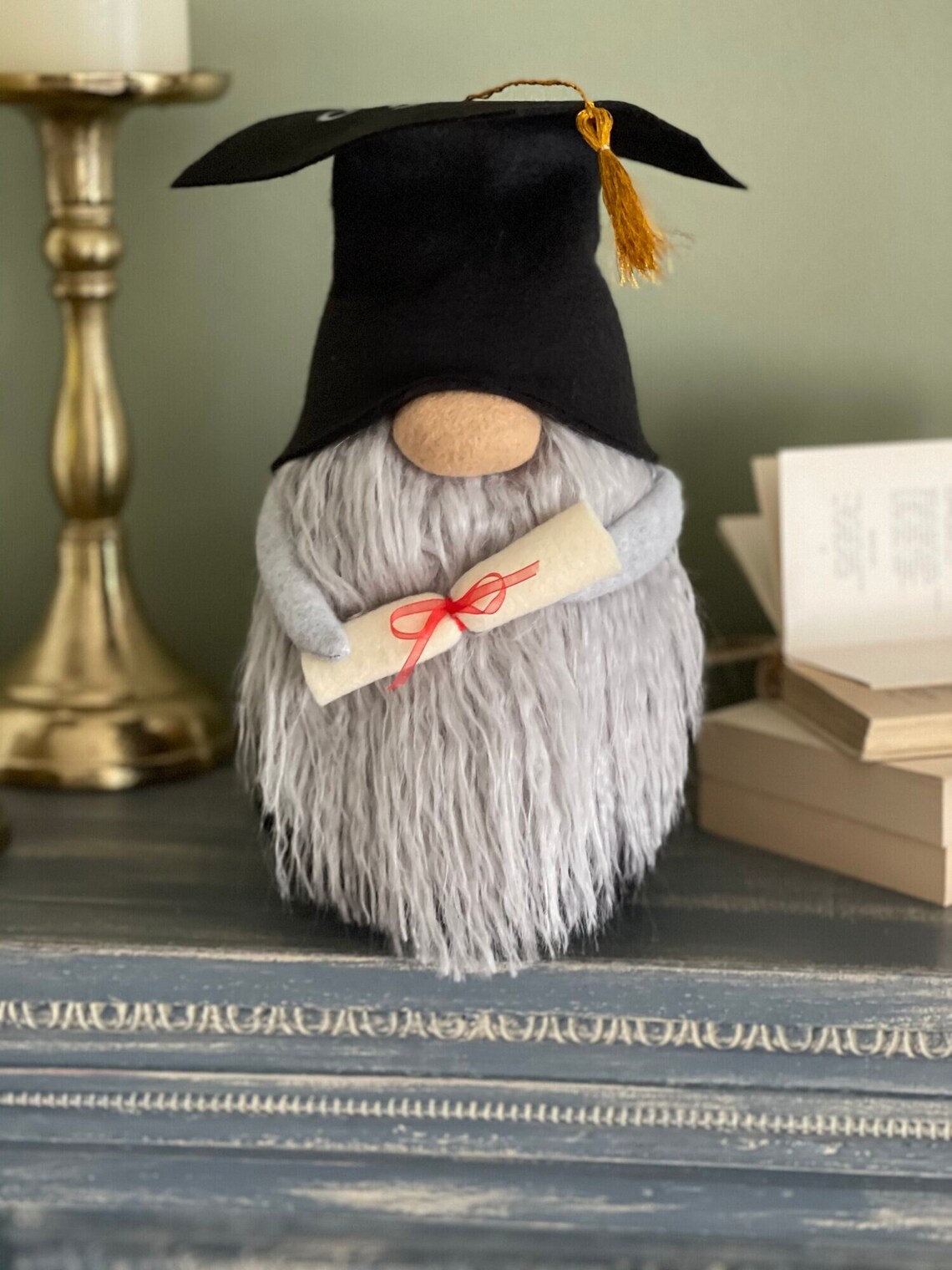 Graduation Gnome (made to Order) - Etsy