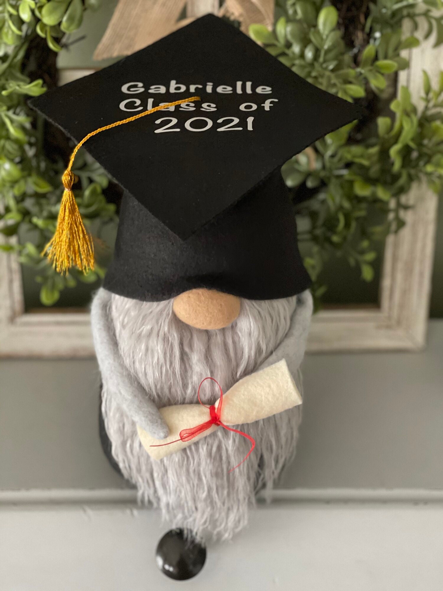 Graduation Gnome (made to Order) - Etsy