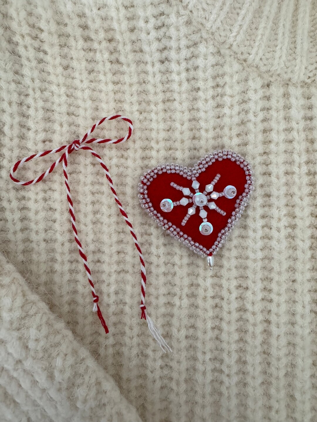 Martisor Brosa Inima Martisor Brooch Heart Brooches for Girls 1 Martie ...