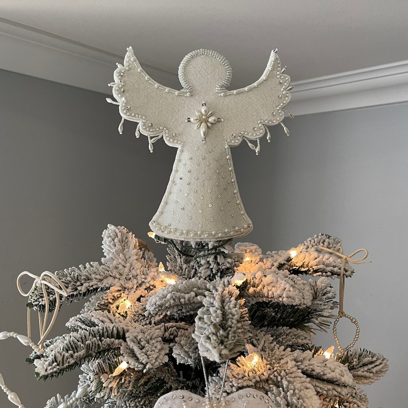 Angel Tree Topper - Etsy