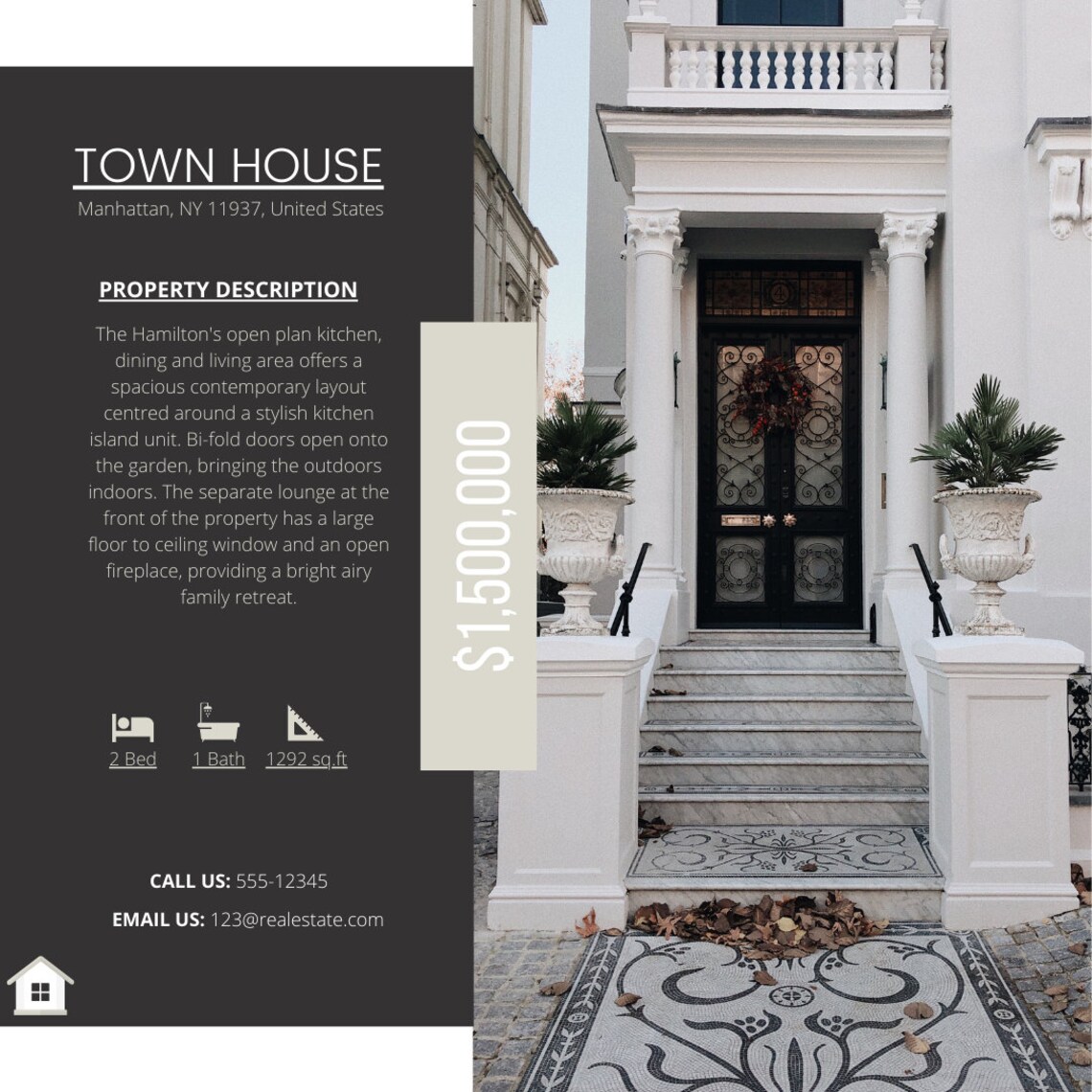 Real Estate Templates 20 Editable Real Estate Marketing - Etsy UK