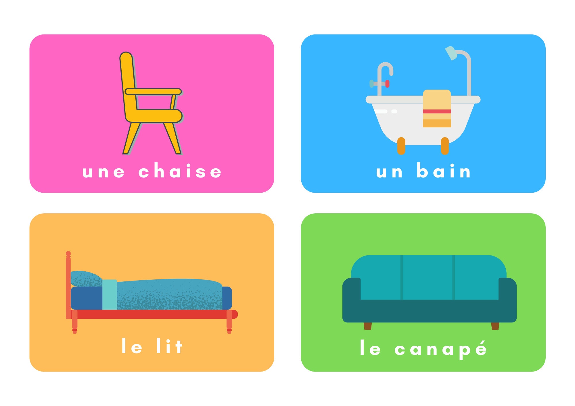 French Flashcards Printable french-flashcards-printable