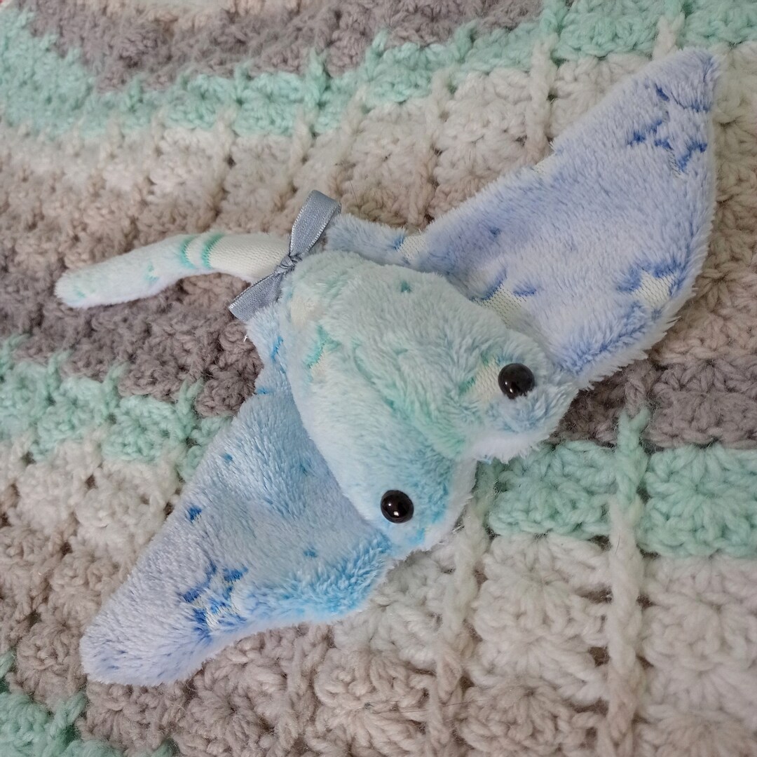 Galaxy Stingray Plushie glow in the Dark - Etsy