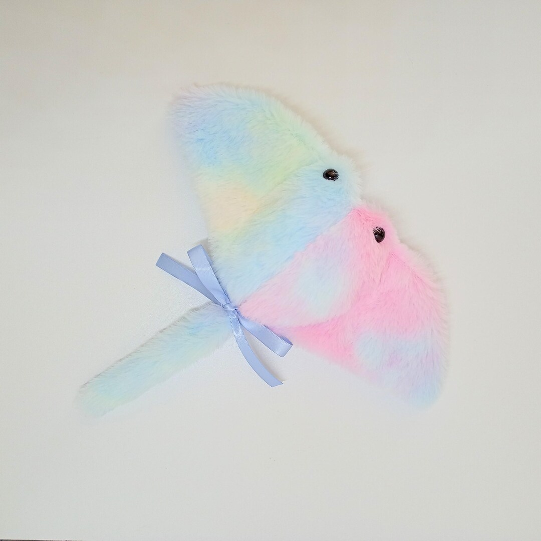 Pastel Stingray Plushie, Handmade Plush, Stuffed Animal, Soft Toy, Gift ...