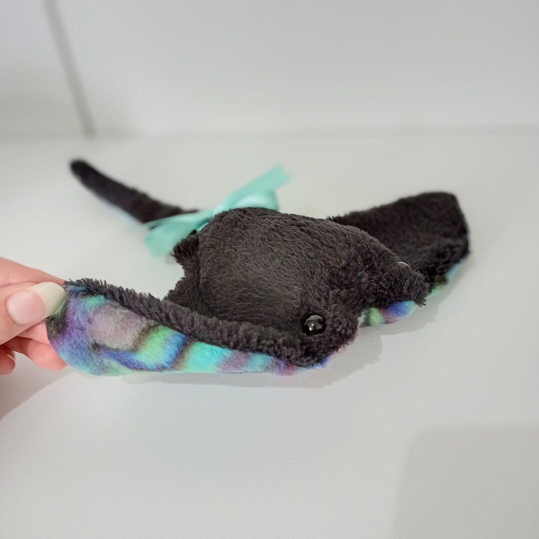 Paua Shell Stingray Plushie - Etsy