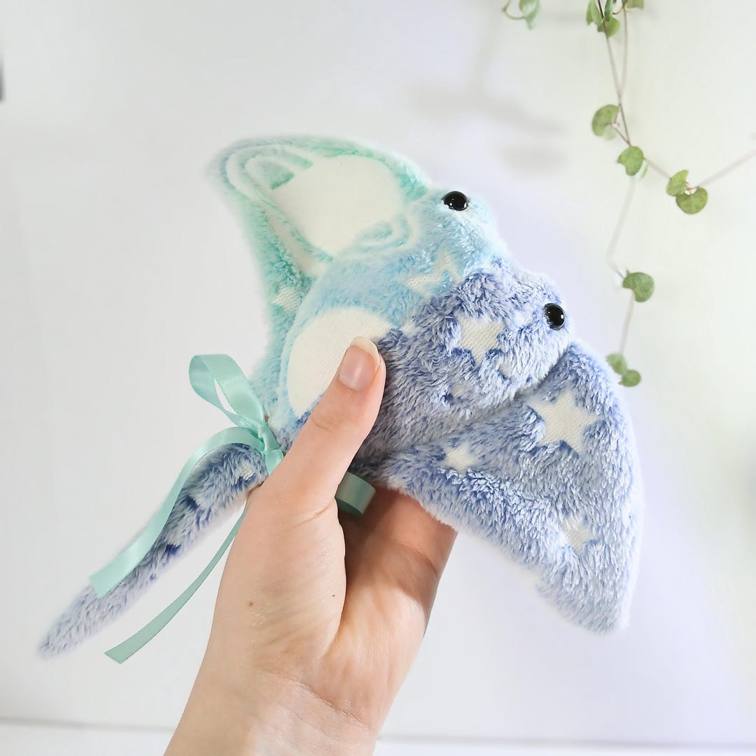 Galaxy Stingray Plushie (glow in the Dark) - Etsy