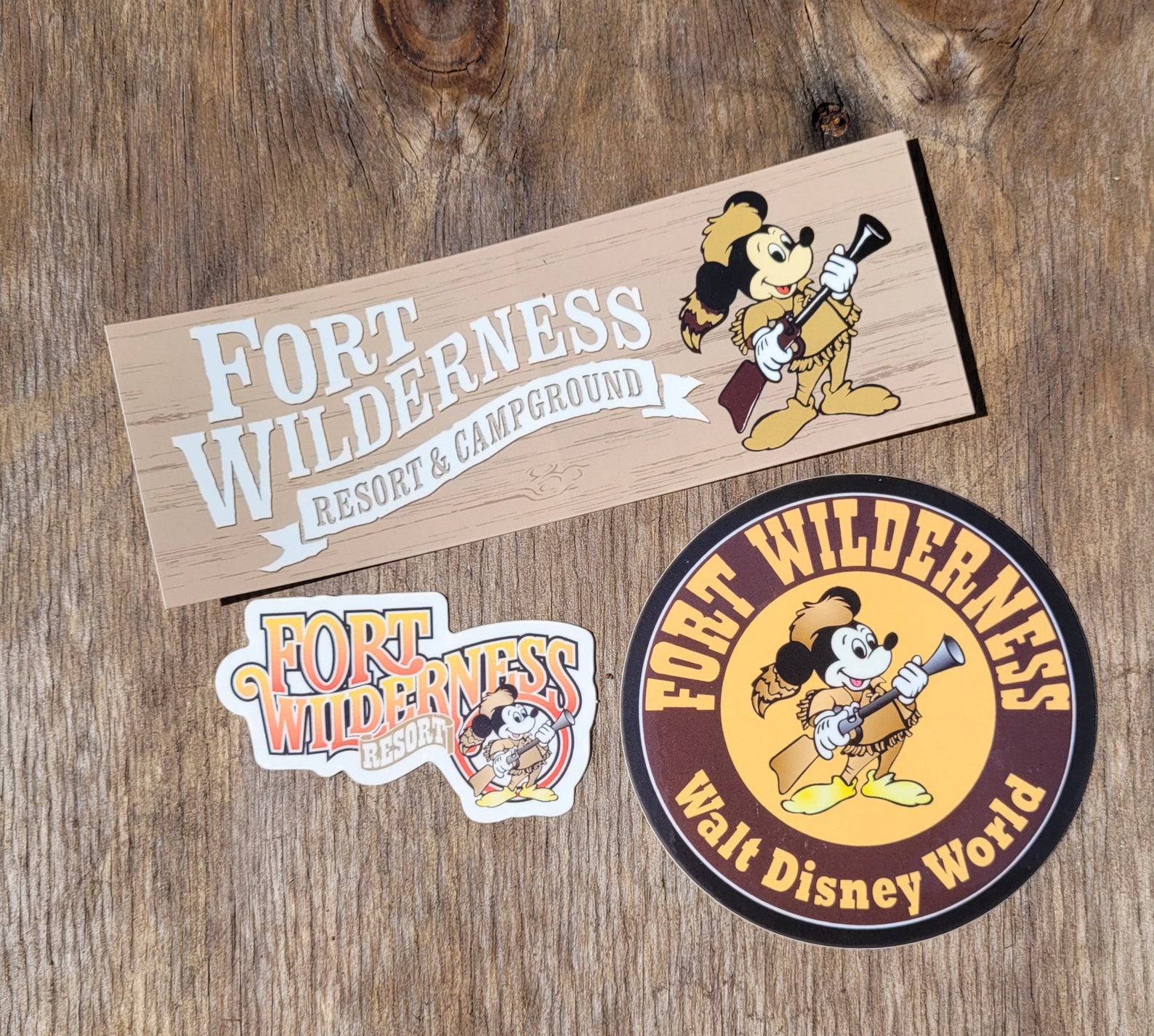 Ultimate Musket Mickey Sticker Pack - Fort Wilderness - Etsy