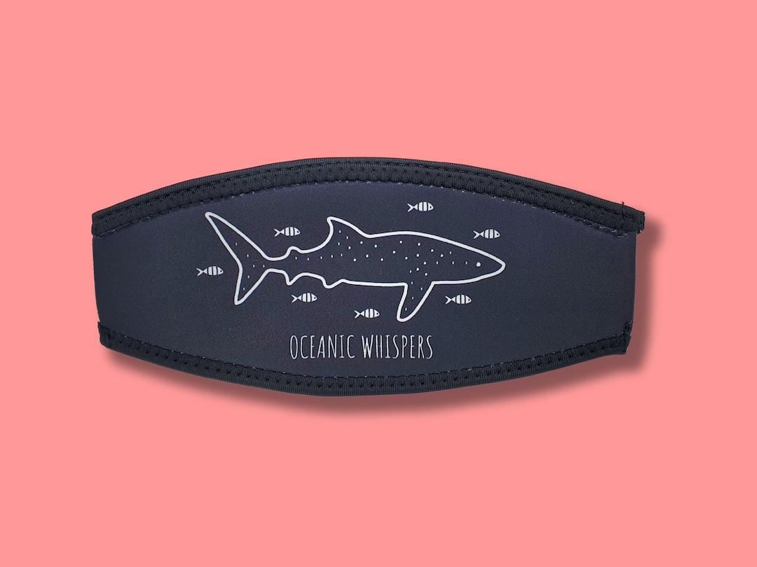 Scuba Dive Mask Strap Cover With Whale Shark Design / Water - Etsy