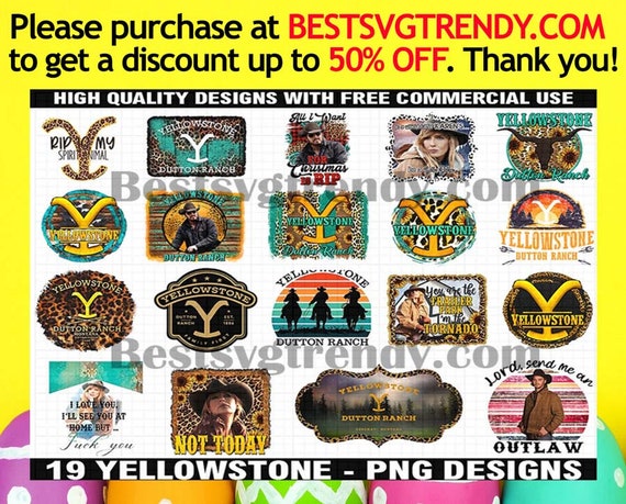 Yellowstone Dutton Ranch PNG Yellowstone Beth Dutton Sublimation Design ...