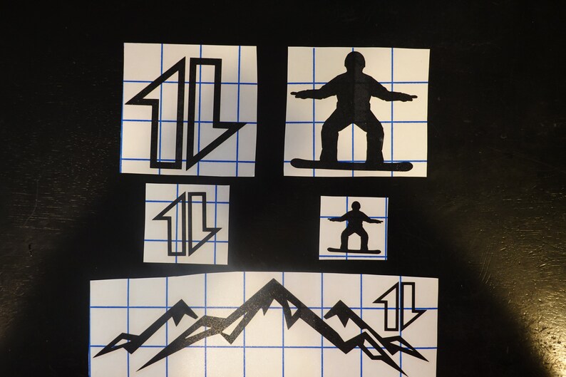 Next Level Snowboarding Sticker Pack 1 - Etsy