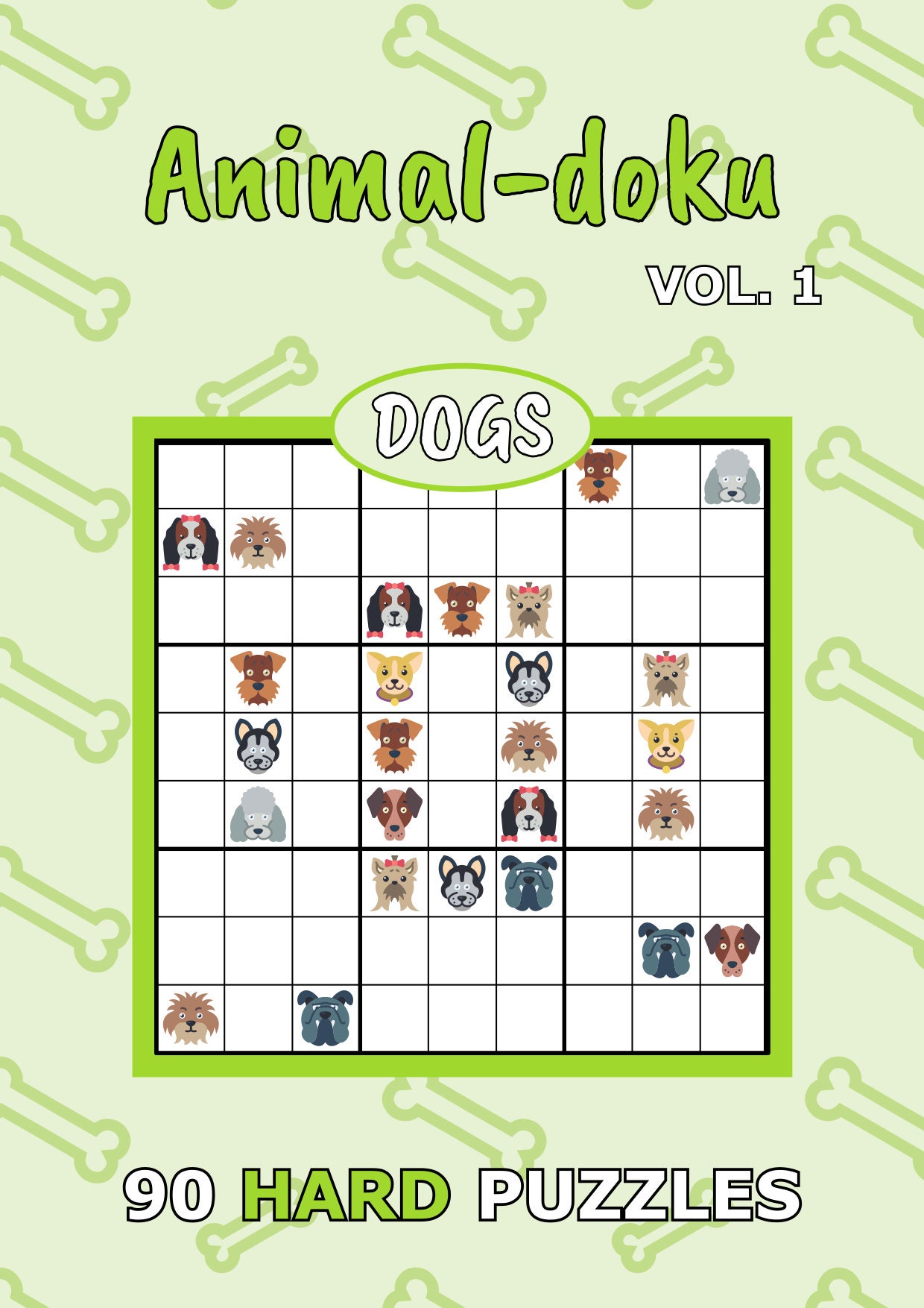 Animal Sudoku: Dogs Vol. 1 Complete Collection - Etsy Italia