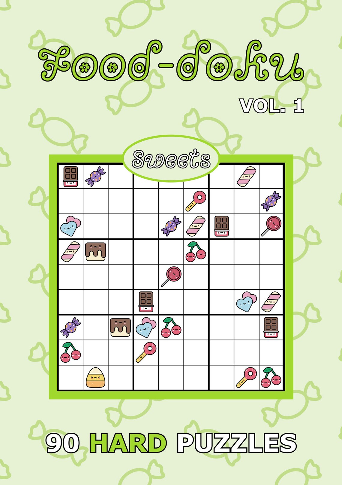 Food Sudoku: Sweets Vol. 1 Colección Completa - Etsy España