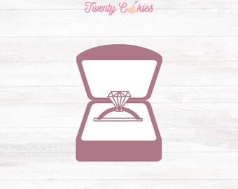 Ring Box Cookie Cutter STL - Etsy