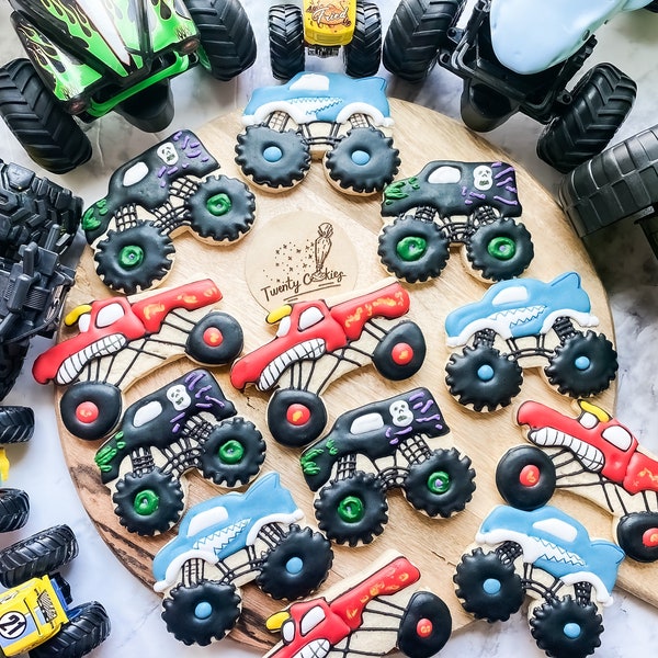 Truck Cookies - Etsy
