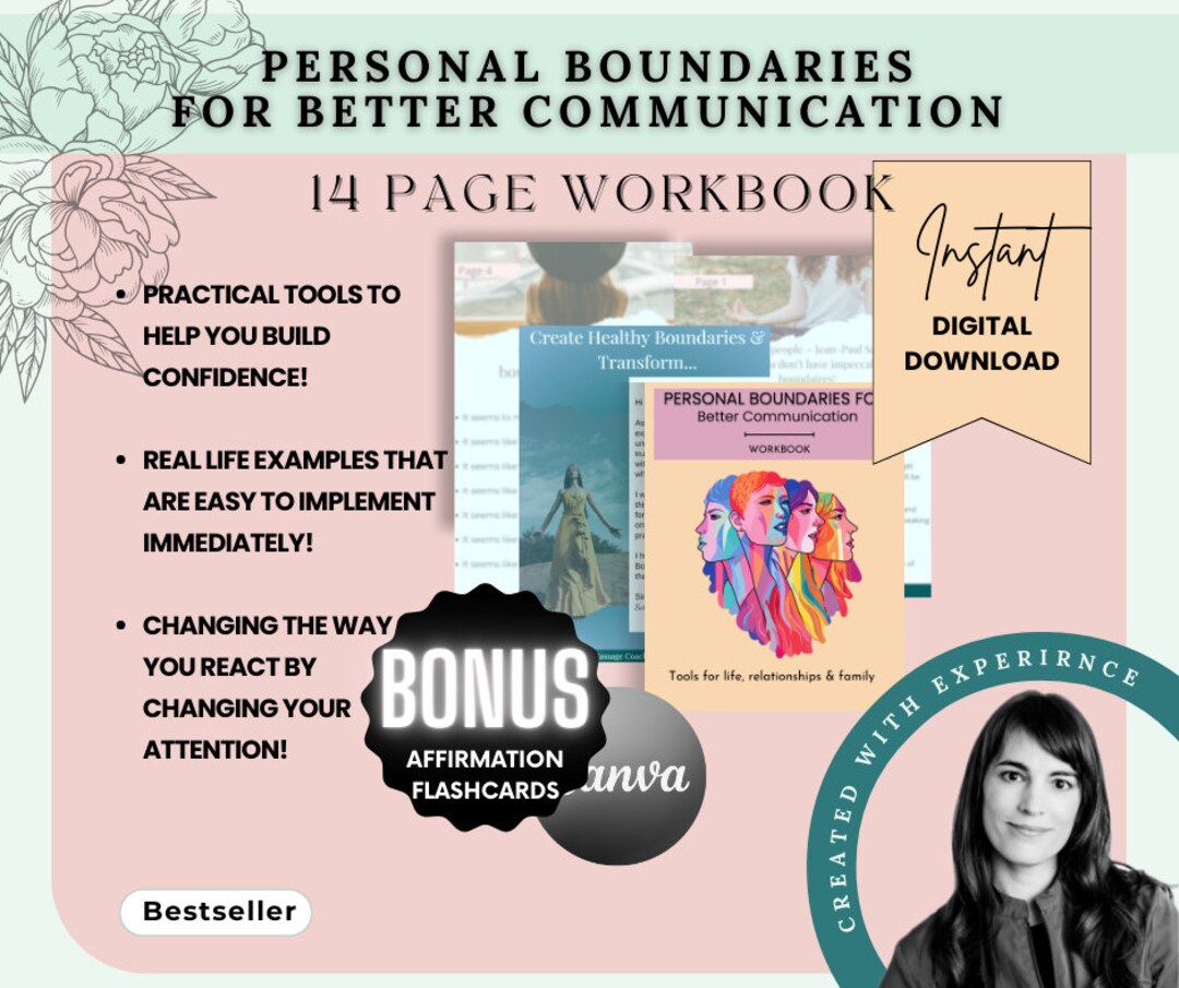 Personal Boundaries for Better Communication, How-to Workbook for ...
