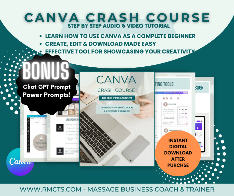 Canva for Beginners, Canva Crash Course ,stepbystep Tutorial, Create ...