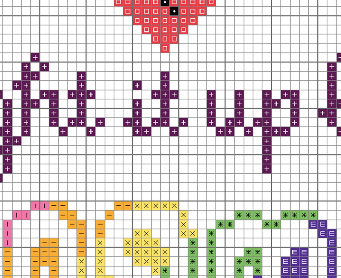 BTS Dynamite Cross Stitch PDF Pattern - Etsy