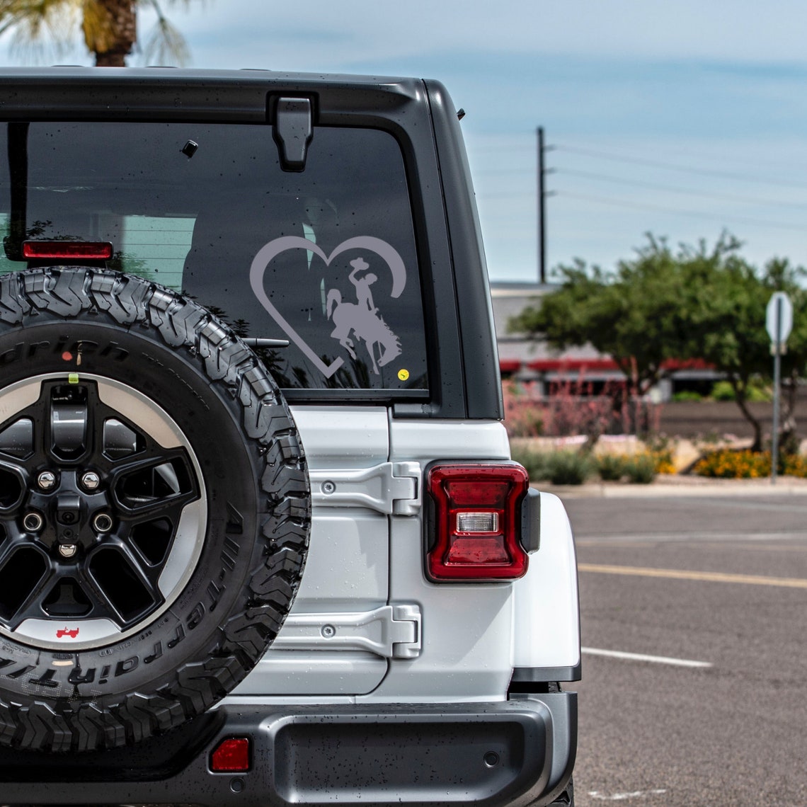 University of Wyoming Decal Wyoming Cowboys Sticker Wyoming | Etsy