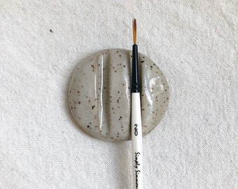 Ceramic Paint Brush Rest - Etsy