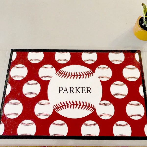 Baseball Placemats - Etsy