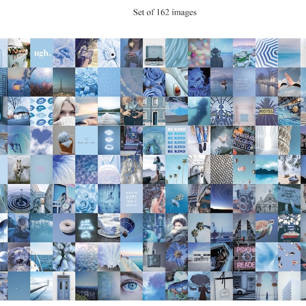 Collage Kit Blue - Etsy