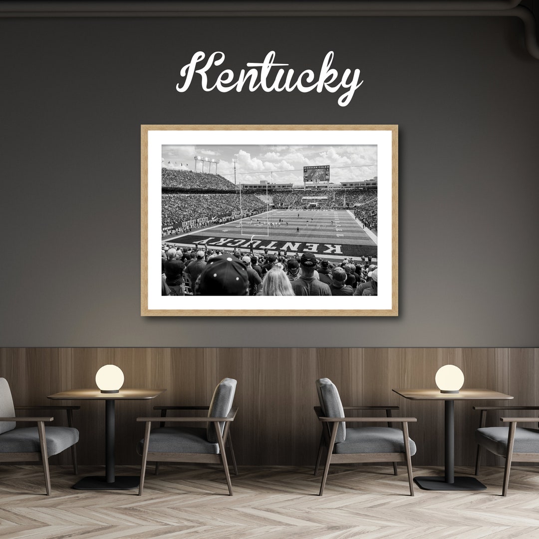Kroger Field Print: Kentucky Wildcats Football Stadium Art - Etsy