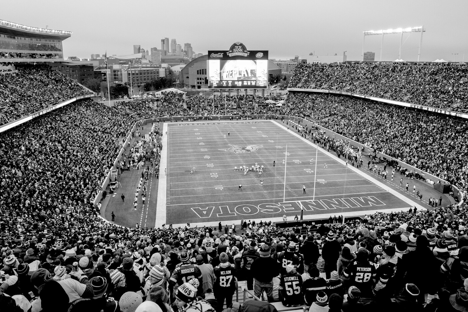 US Bank Stadium Print: Minnesota Vikings Football Art - Etsy
