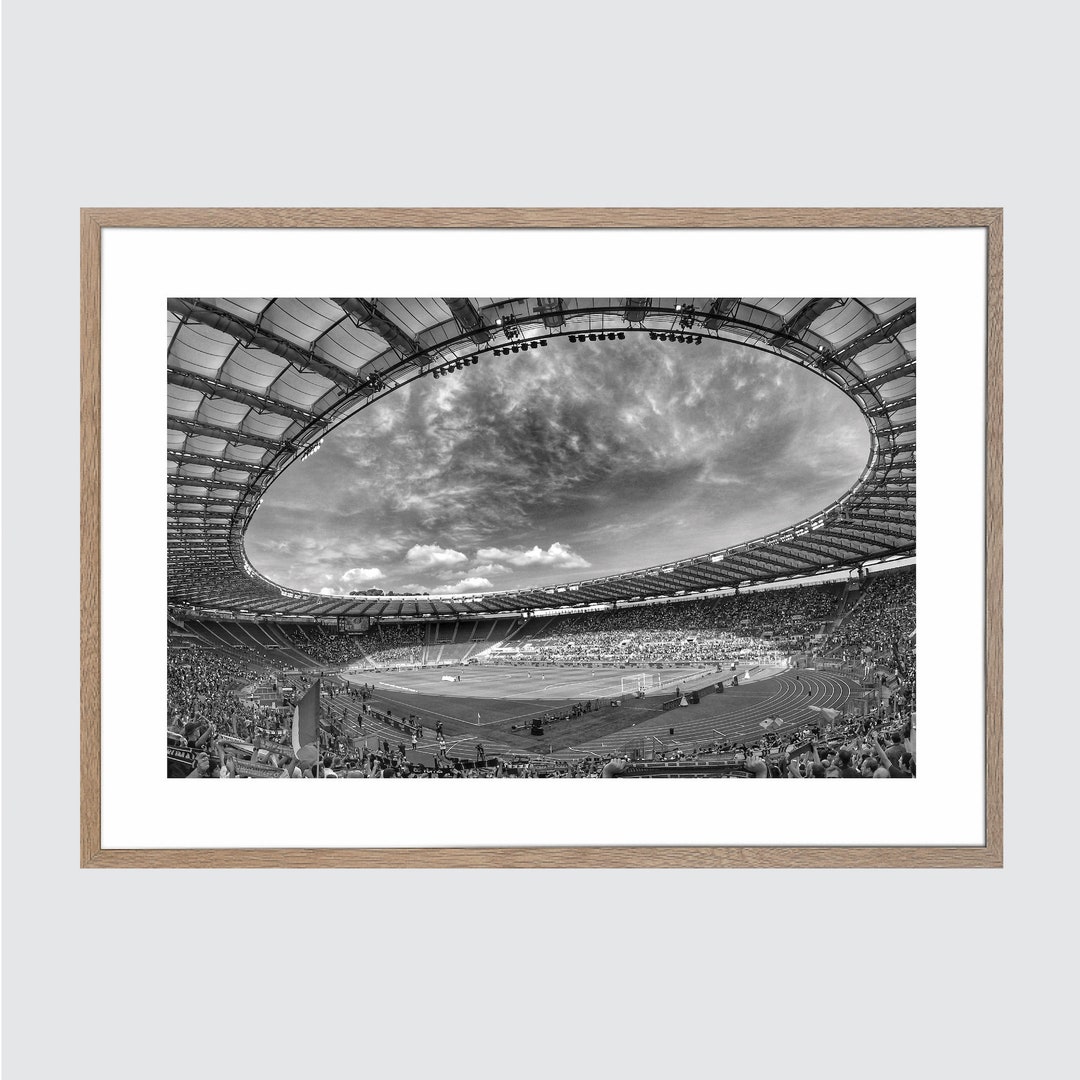 Stadio Olimpico Rome Photography: Soccer Stadium Wall Art, Canvas or ...