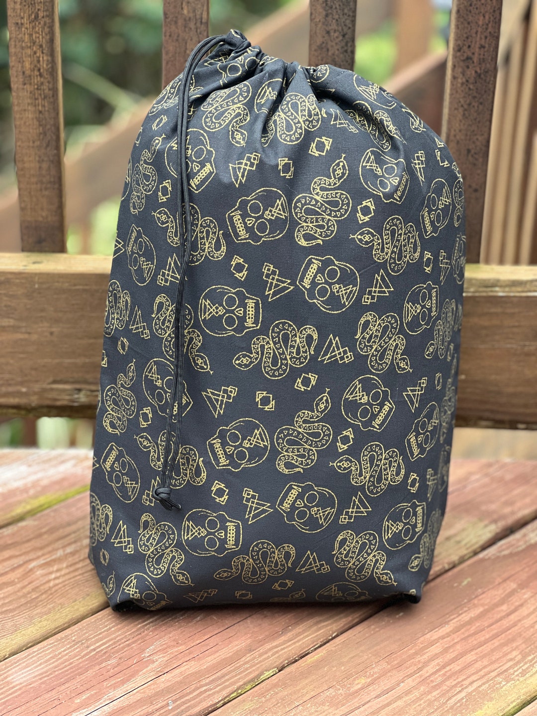 Poly-fil Cover Skull & Snake Design - Etsy