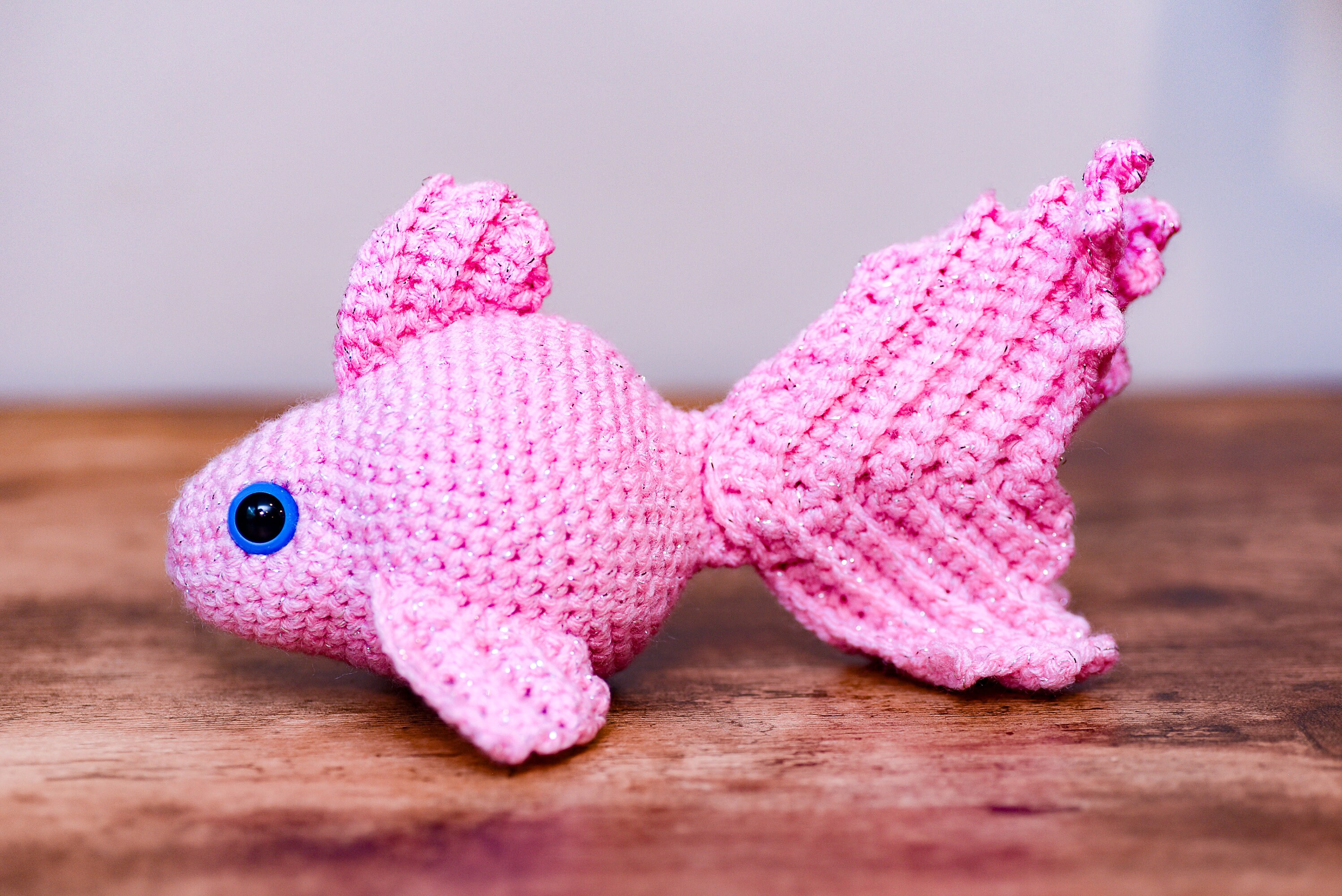 Crochet Angel Fish Plush Beta Fish Toy Amigurumi Fish - Etsy