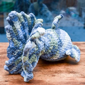 Crochet Angel Fish, Plush Beta Fish Toy, Amigurumi Fish Stuffed Animal ...