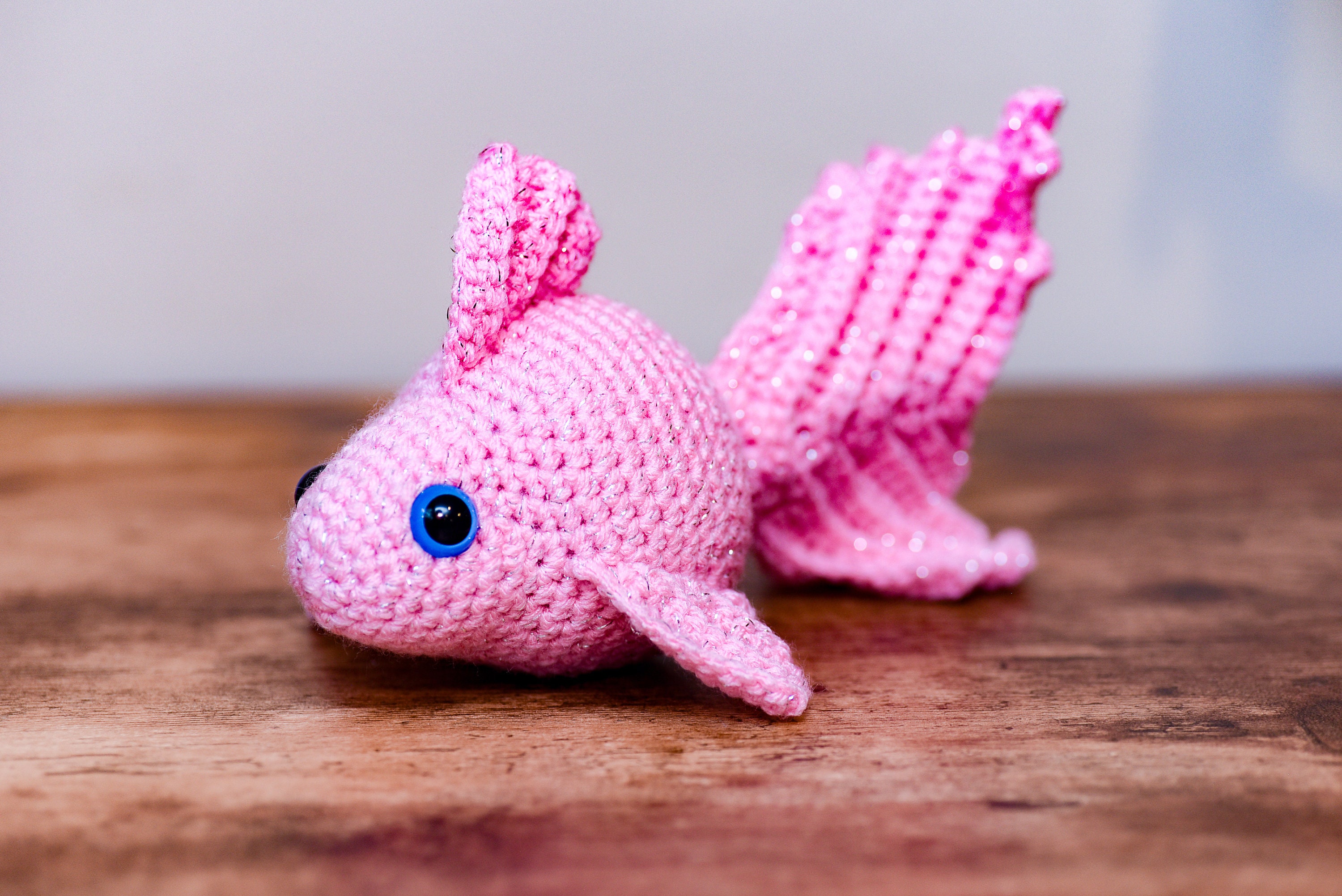 Crochet Angel Fish Plush Beta Fish Toy Amigurumi Fish - Etsy