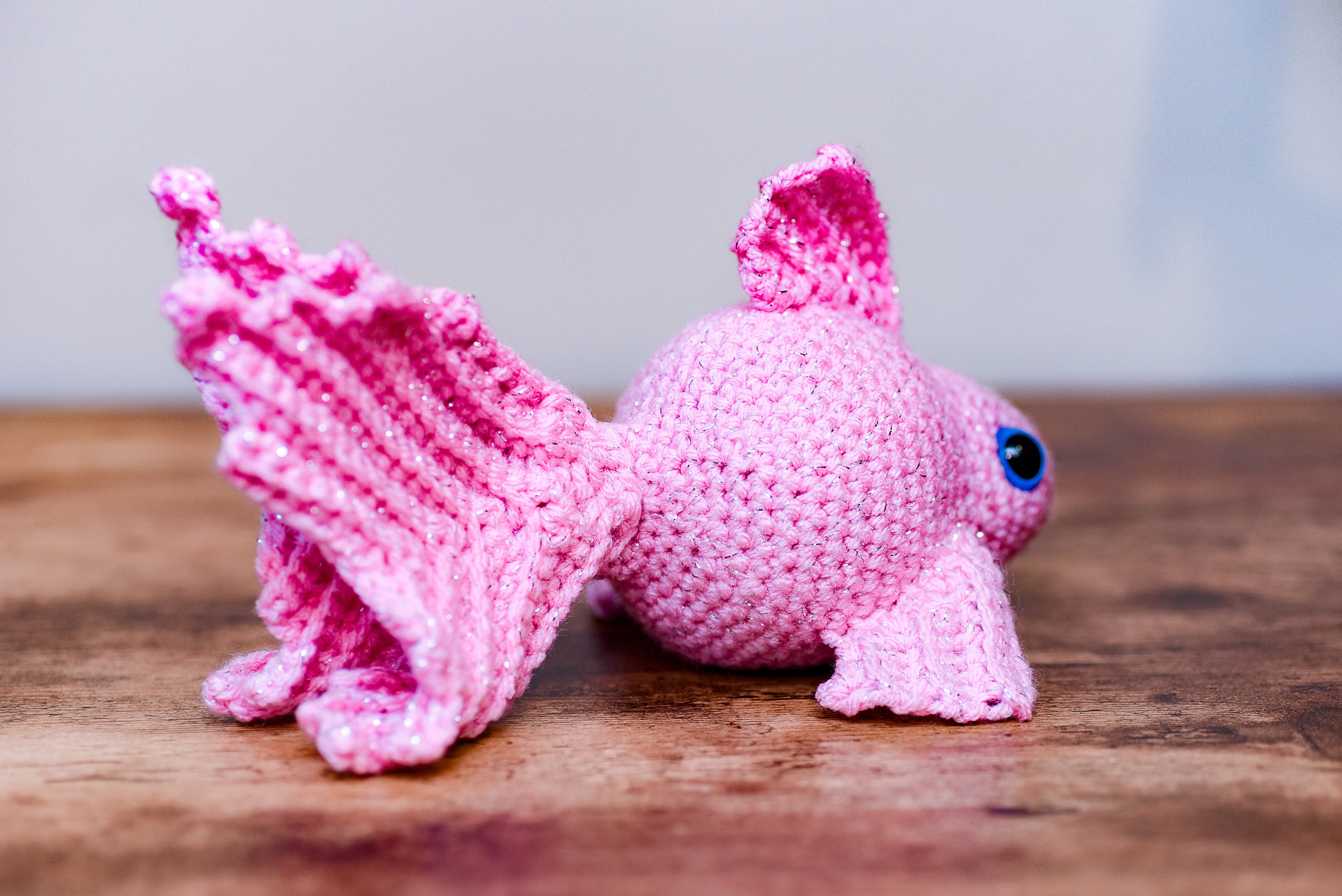 Crochet Angel Fish Plush Beta Fish Toy Amigurumi Fish - Etsy