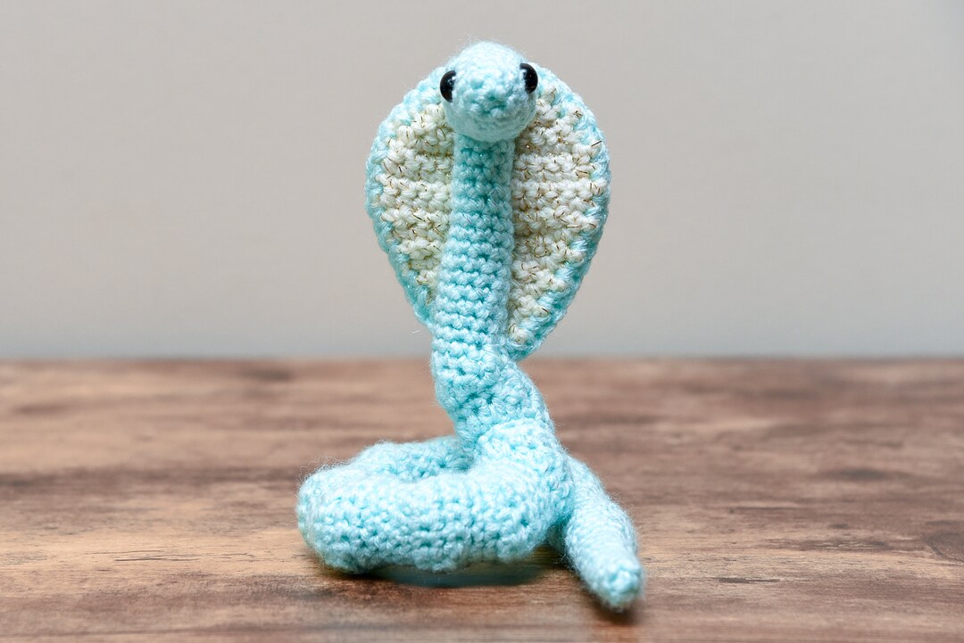 Crochet Cobra Snake Plush Toy Snake Plushie Stuffed Animal - Etsy