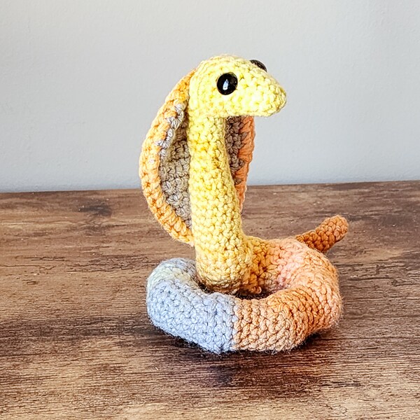 Crochet Cobra Snake Pattern - Etsy
