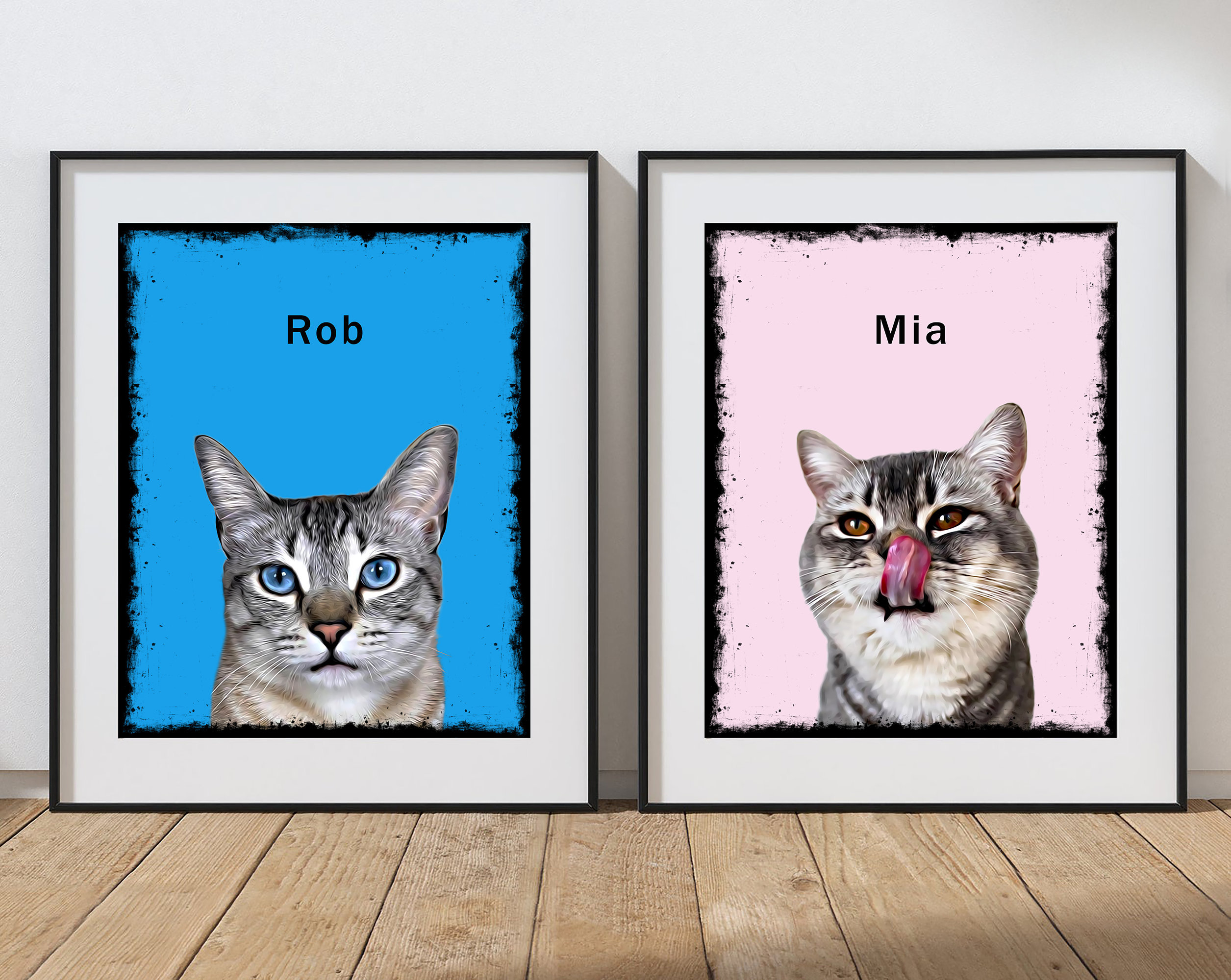 Printable Cat Animal Portrait Cats's Eyes Pet Digital Download Instant ...