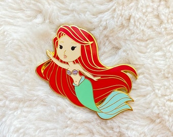 Ariel Fantasy Pin - Etsy