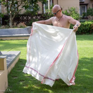 Cotton Dhoti Khadi Super High Quality krishna Style | Etsy