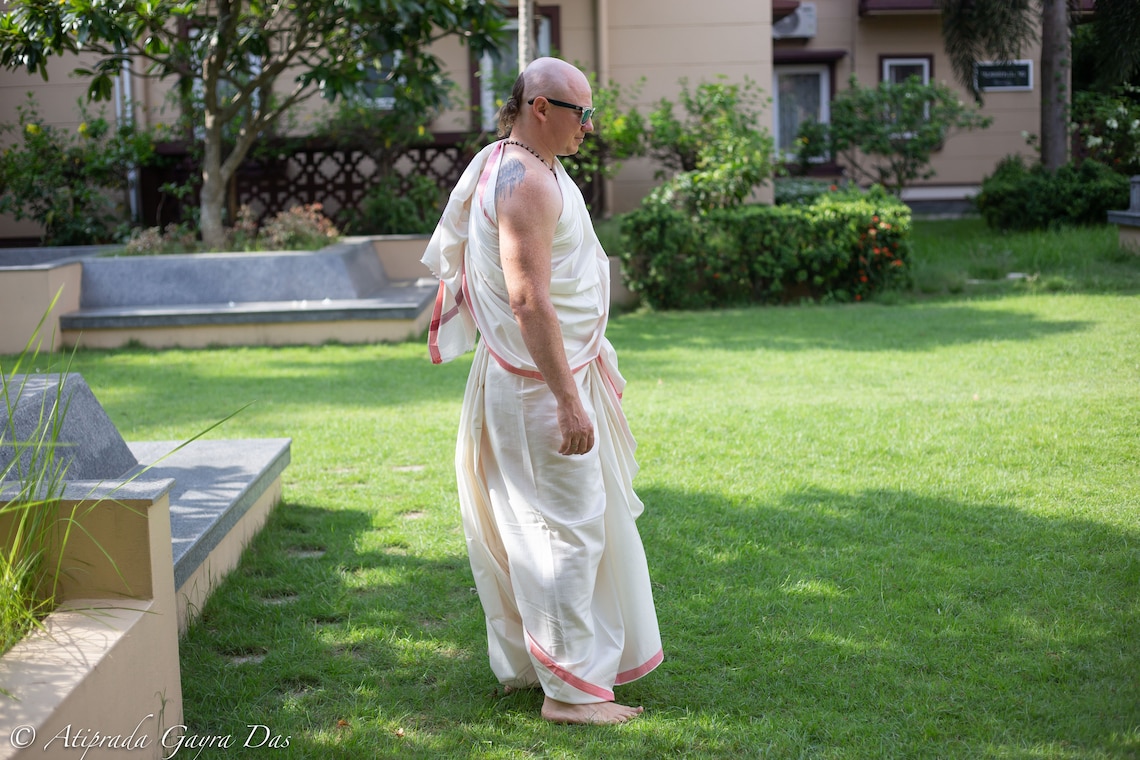 Cotton Dhoti Khadi Super High Quality krishna Style | Etsy