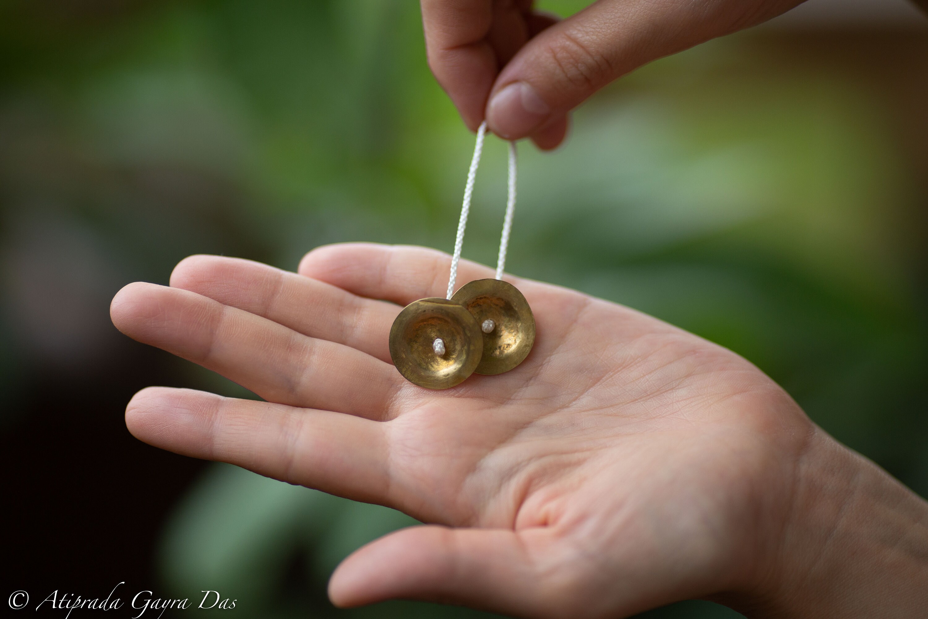 A Pair of Karatal for the Deities of Gaura Nitai Spiritual - Etsy