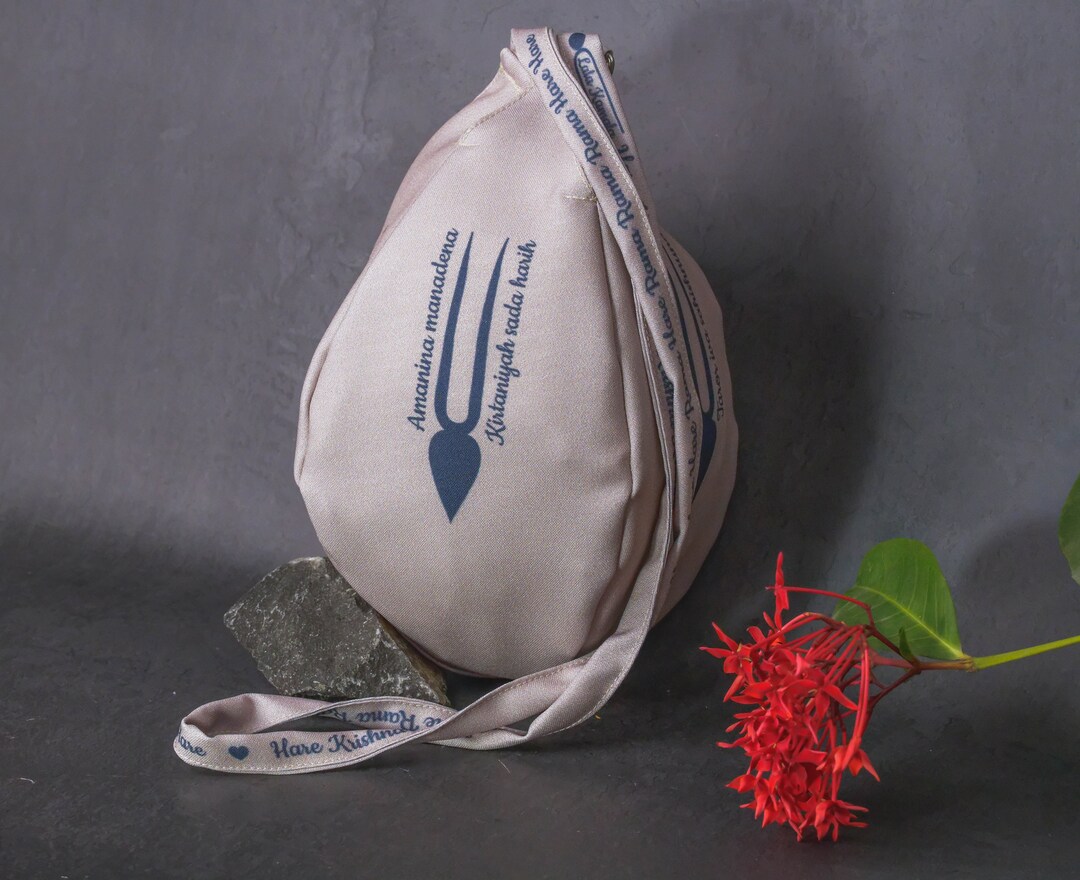 Tilak Japa Bag ,hare Krishna, Holy Names Krishna Prayer Bag, Japa Mala ...