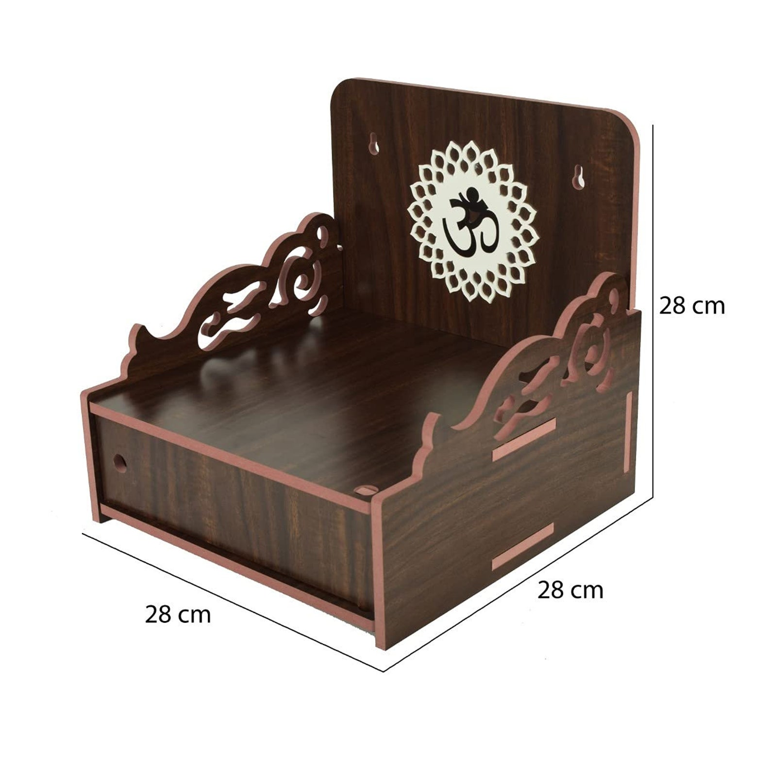 Wooden Temple Home Mandir Home Altar Hare Krishna Altar - Etsy