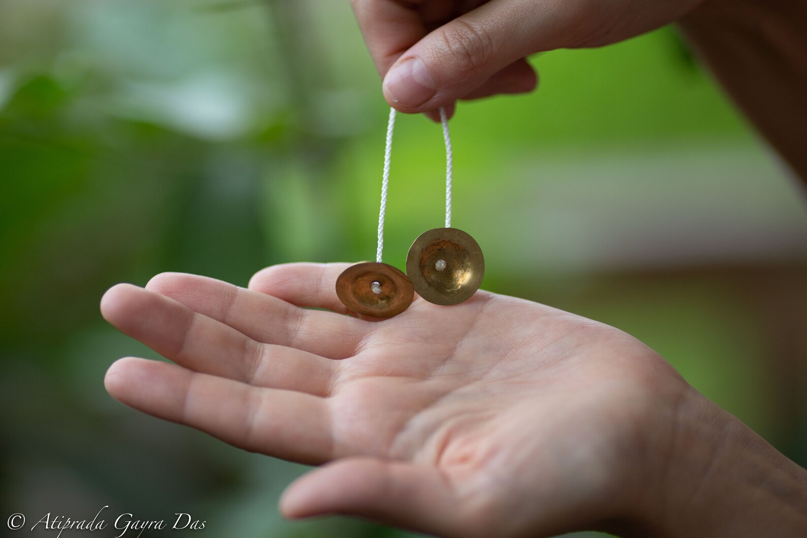 A Pair of Karatal for the Deities of Gaura Nitai Spiritual - Etsy