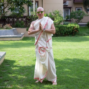 Cotton Dhoti Khadi Super High Quality krishna Style | Etsy