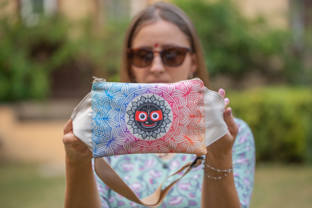 Jagannath Bag fanny Pack Vrindavan Style Hare Krishna - Etsy