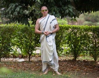 Super Stylish Dhoti Khadi Cotton High Quality krishna Style | Etsy