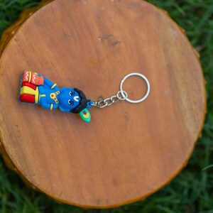 Keychain Sri Krishna, Radha Krishna, Krishna Style - Etsy